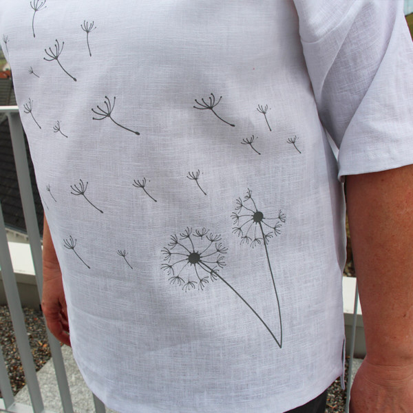Löwenzahn 🌸 Pusteblume mit fliegenden Schirmchen 🌸 Plotterdatei